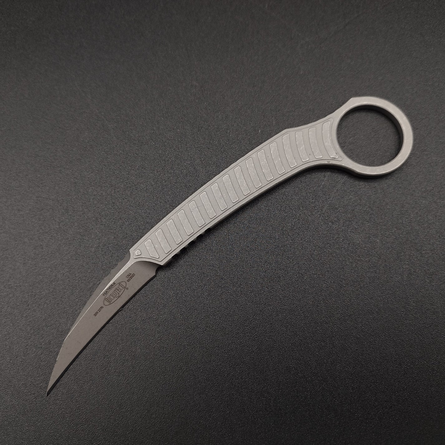 Microtech Knives Feather Apocalyptic EDC knife – knifeaddict