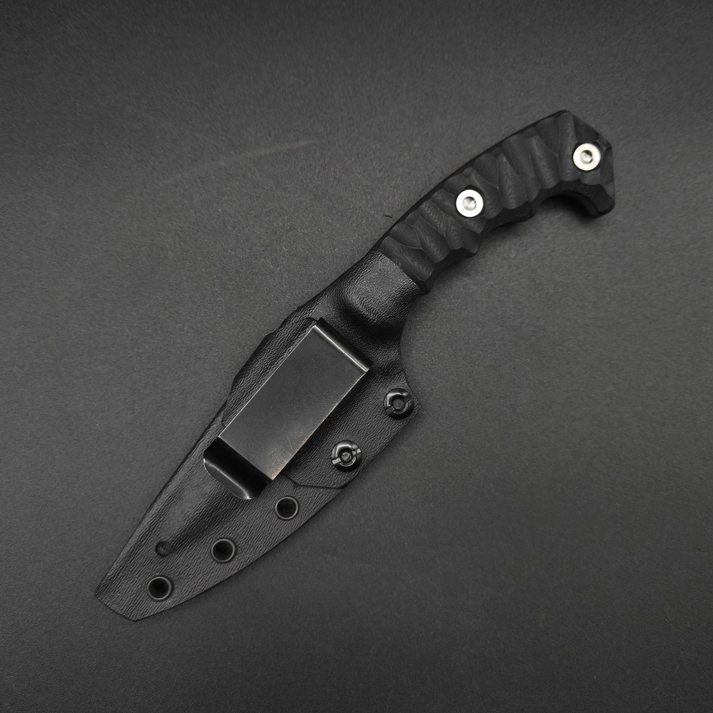 Half Face Blades HUMINT 4" Black G10, stonewashed Taktisches Messer ...