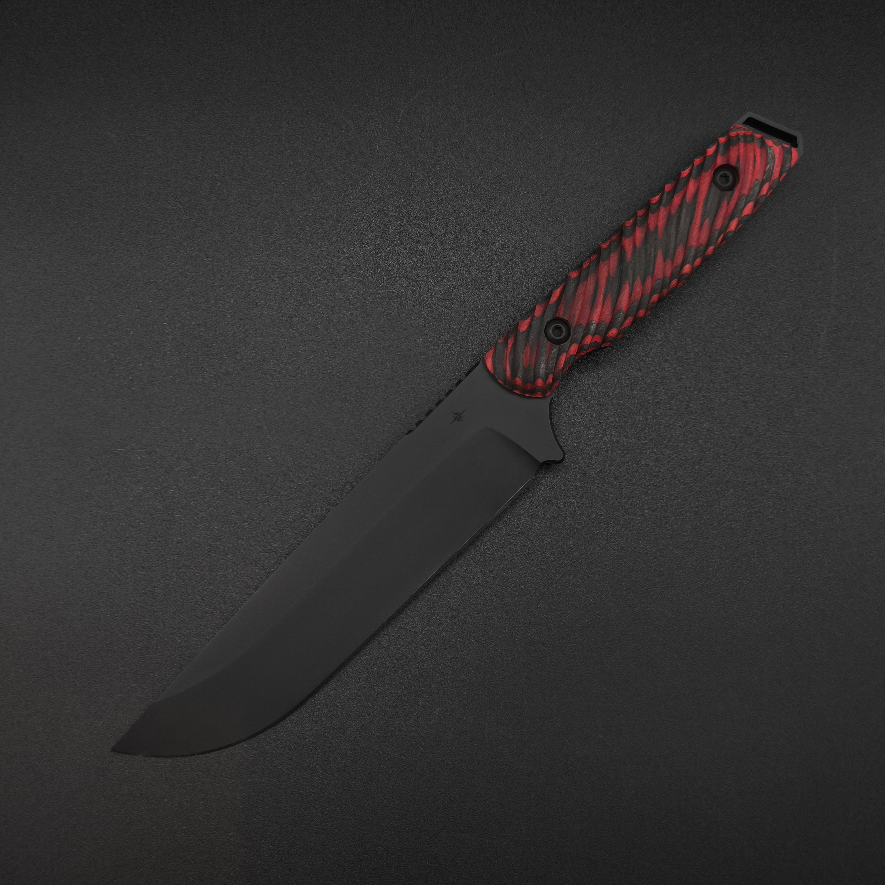 Toor Knives Field 1.0 Blood Red LIMITED EDITION outdoor knife – knifeaddict