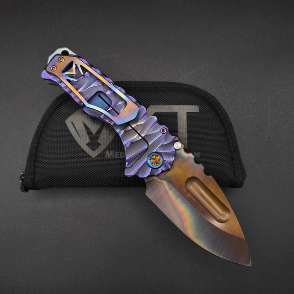 Medford Praetorian Ti Vulcan Blade, Violett Predator exklusiver Folder ...